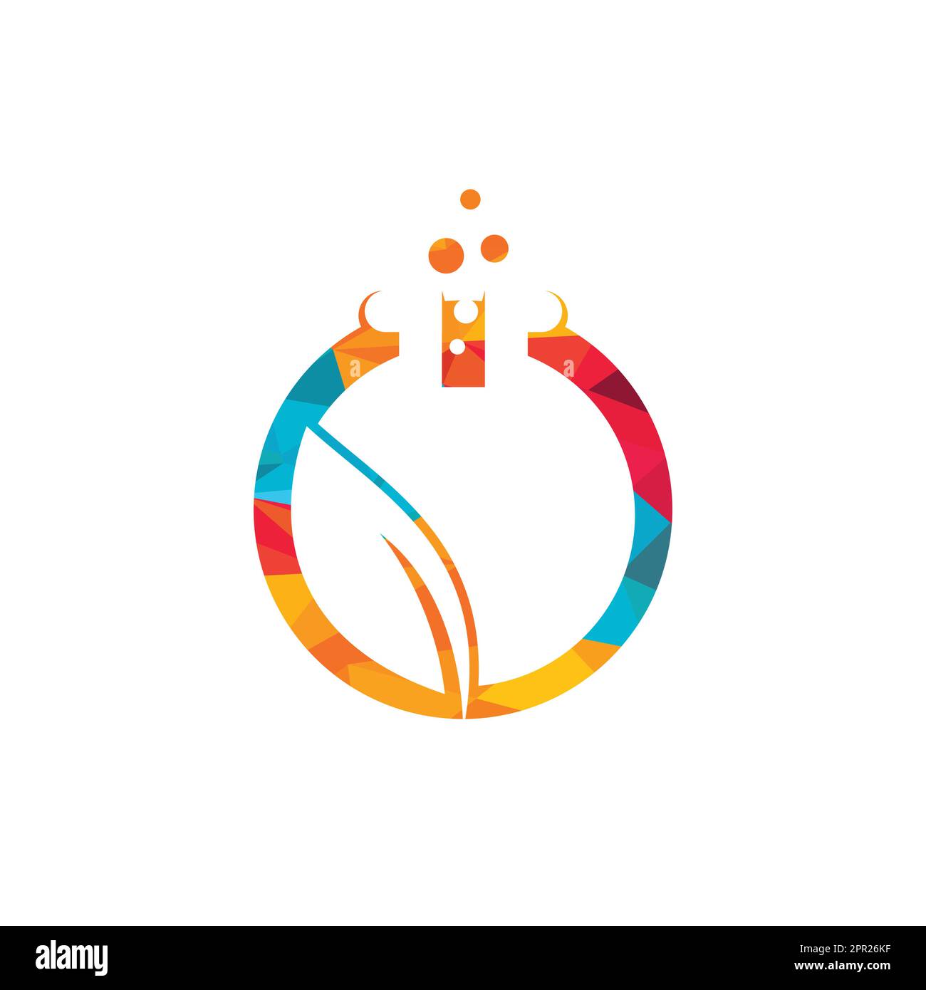 Eco lab vector logo design. Natural lab logo designs concept. Science ...