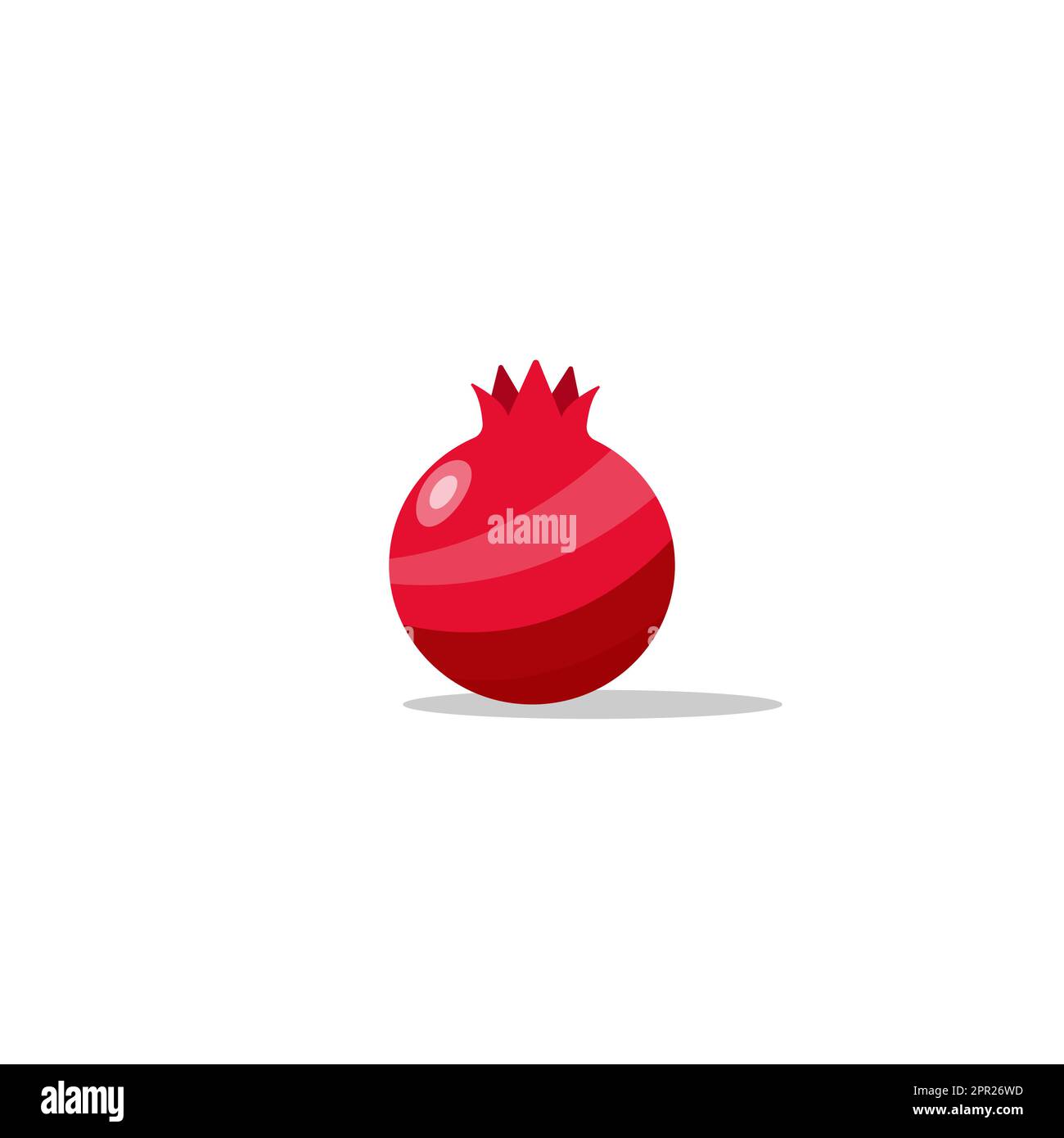 The color of pomegranates Stock Vector Images - Alamy