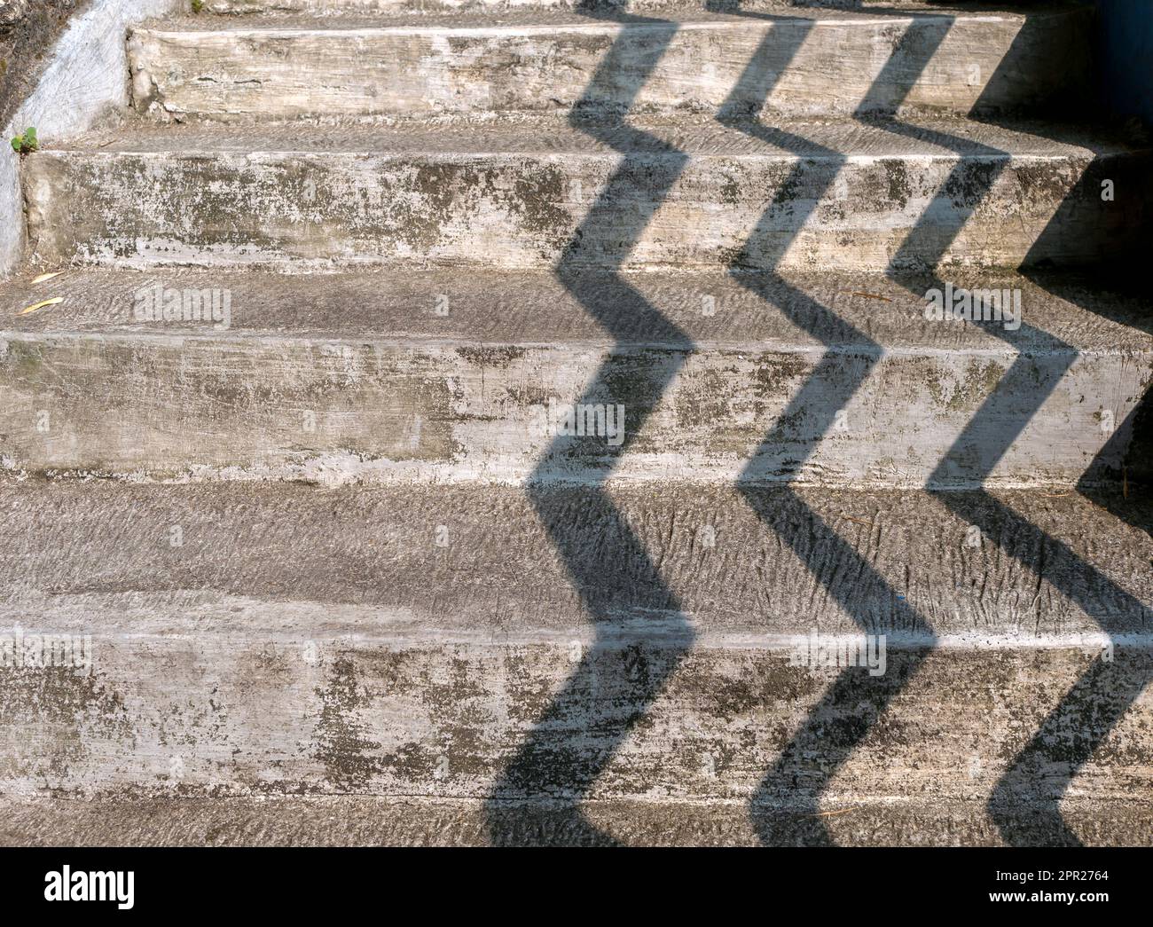 Abstract urban background, room, sun rays, light and shadows, daylight ...