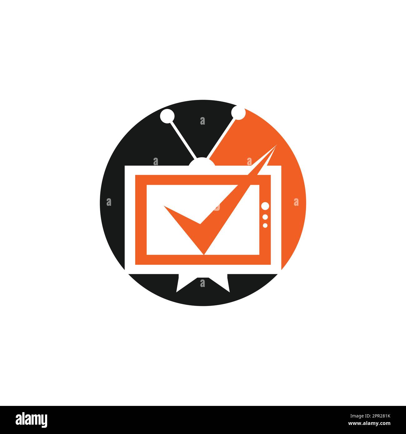 Television check logo vector design template Stock Vector Image & Art ...