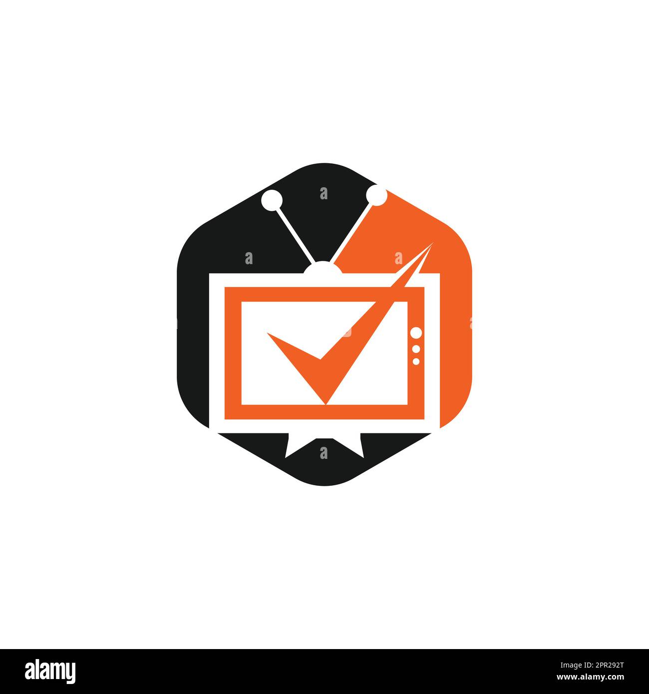 Television check logo vector design template Stock Vector Image & Art ...