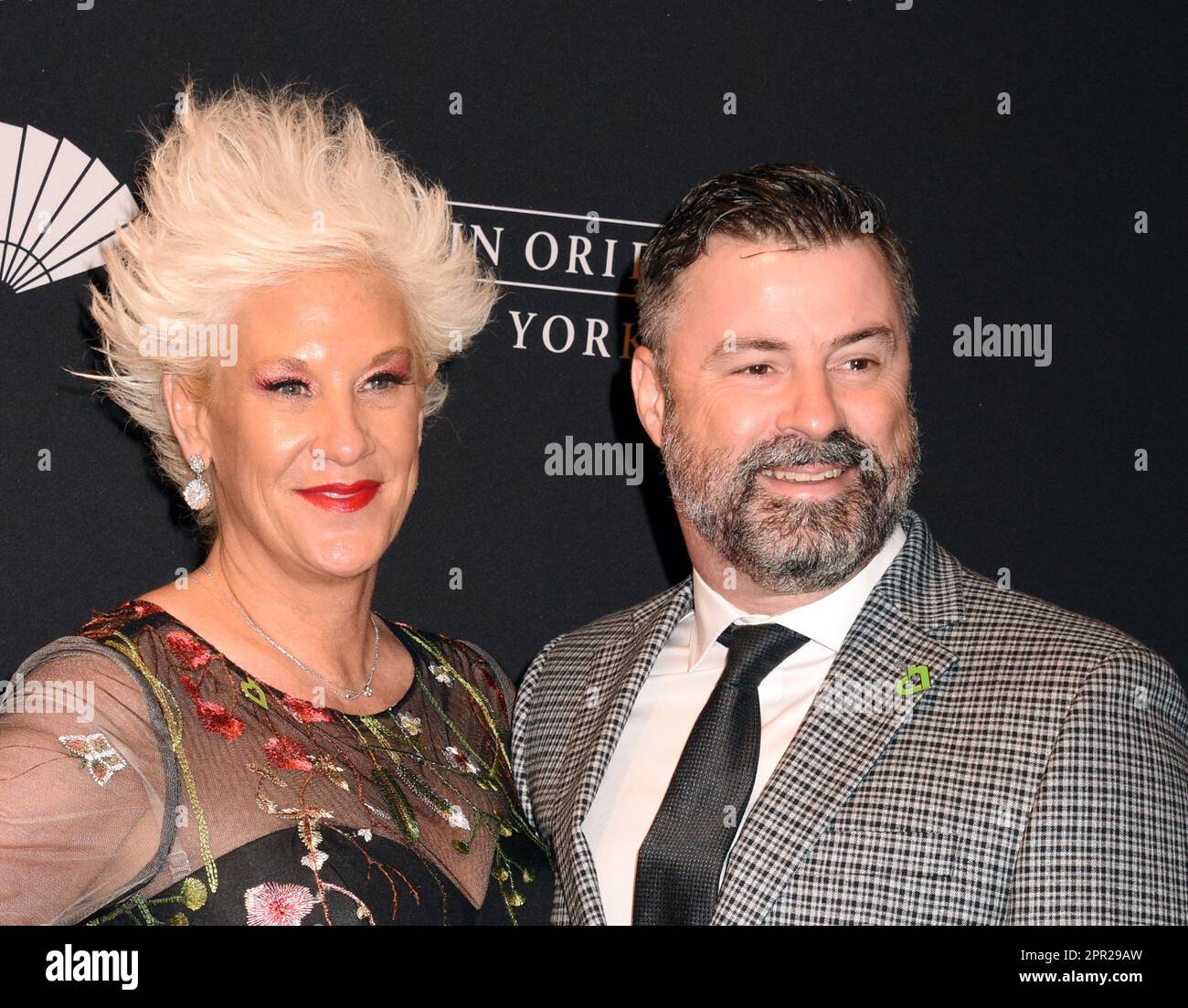New York, NY, USA. 25th Apr, 2023. Anne Burrell and Stuart Claxton at ...