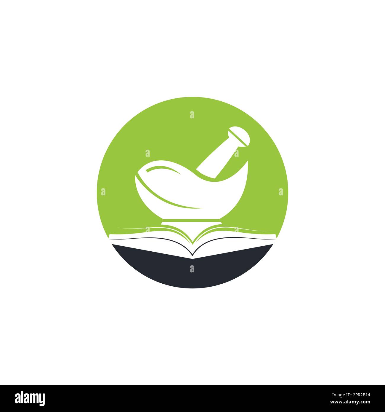 Pharmacy book vector logo design. Medical study logo design concept ...