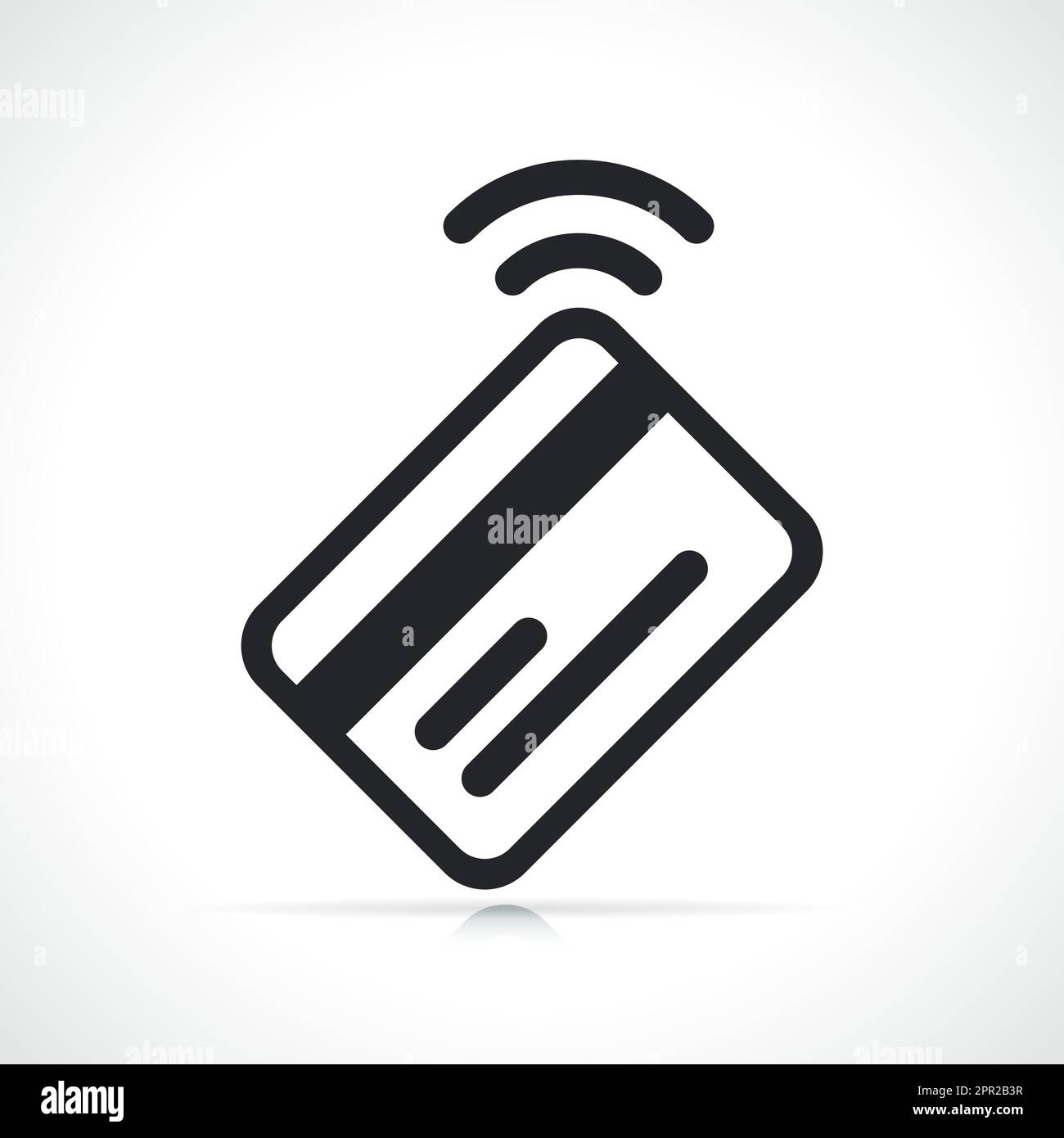 Contactless payment logo Stock Vector Images - Alamy