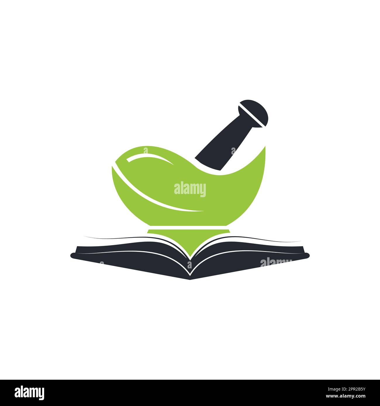 Pharmacy book vector logo design. Medical study logo design concept ...