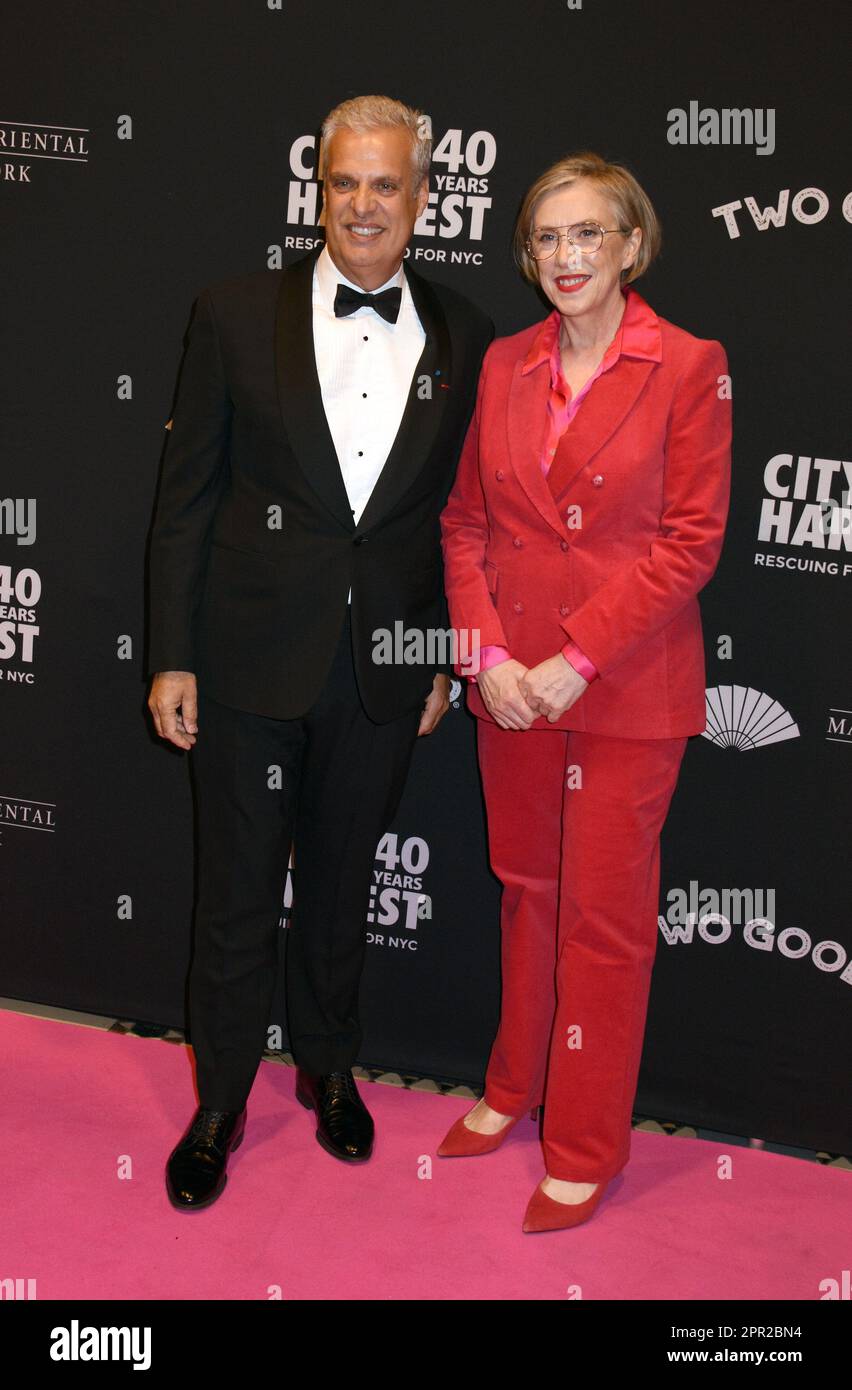 New York, NY, USA. 25th Apr, 2023. Eric Ripert and Jilly Stephens at ...