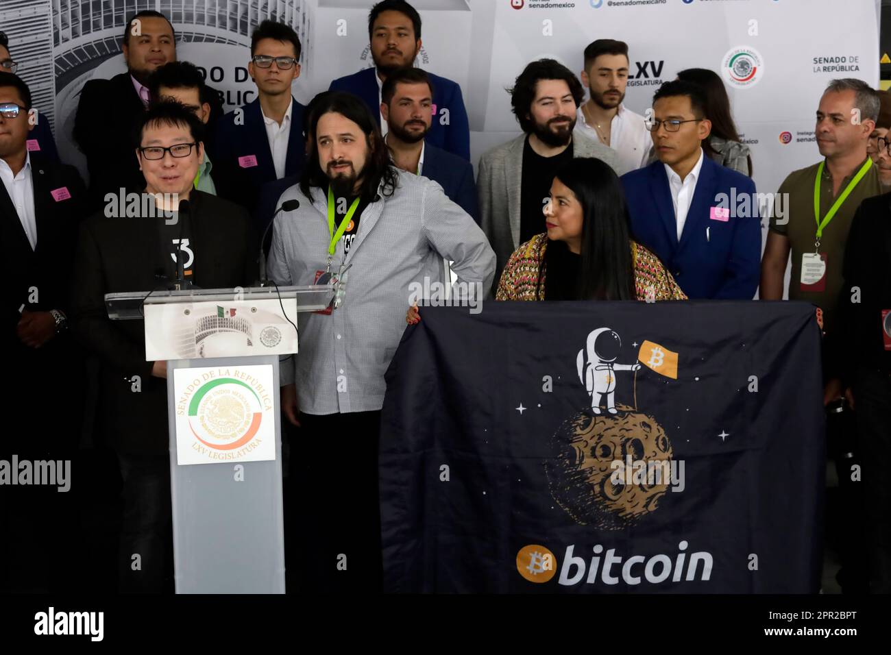 Non Exclusive: April 25, 2023, Mexico City, Mexico: Senator Indira ...