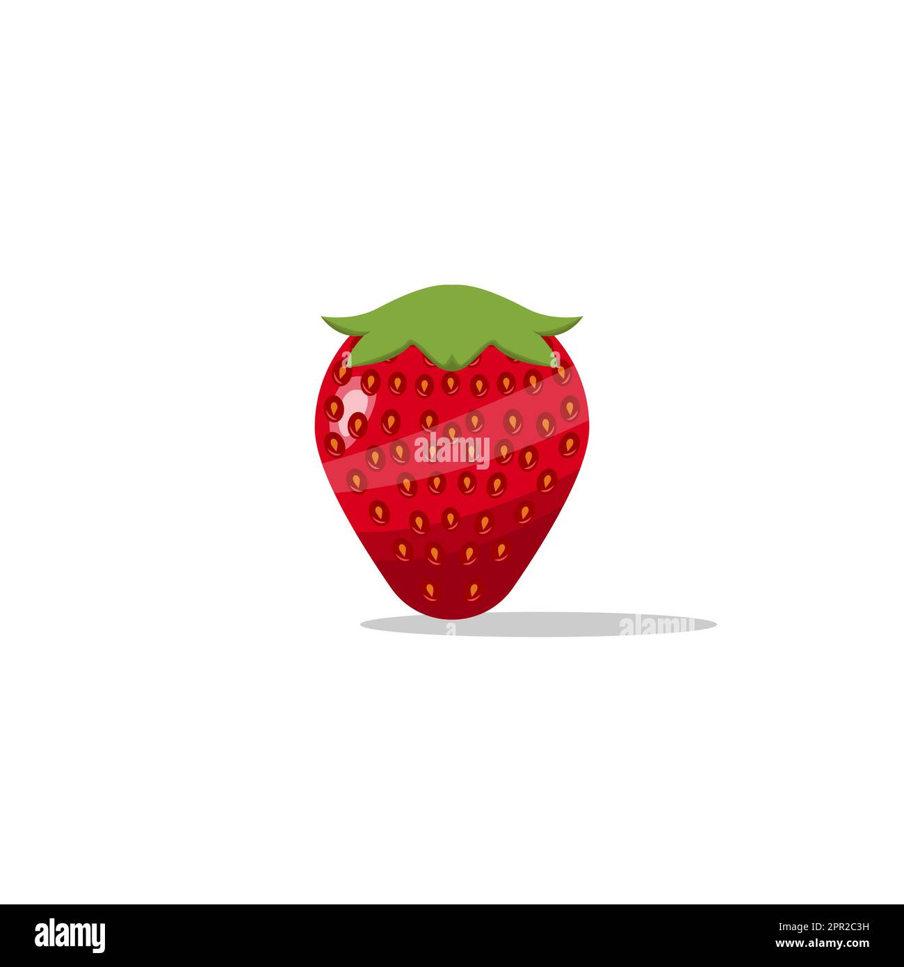 cartoon strawberry fruit Stock Vector Image & Art - Alamy