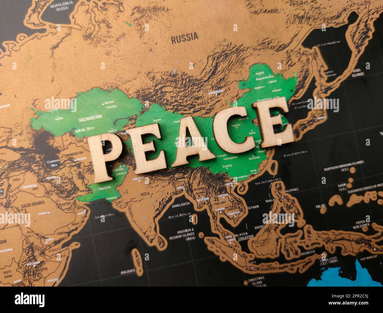 Abstract map word hi-res stock photography and images - Alamy