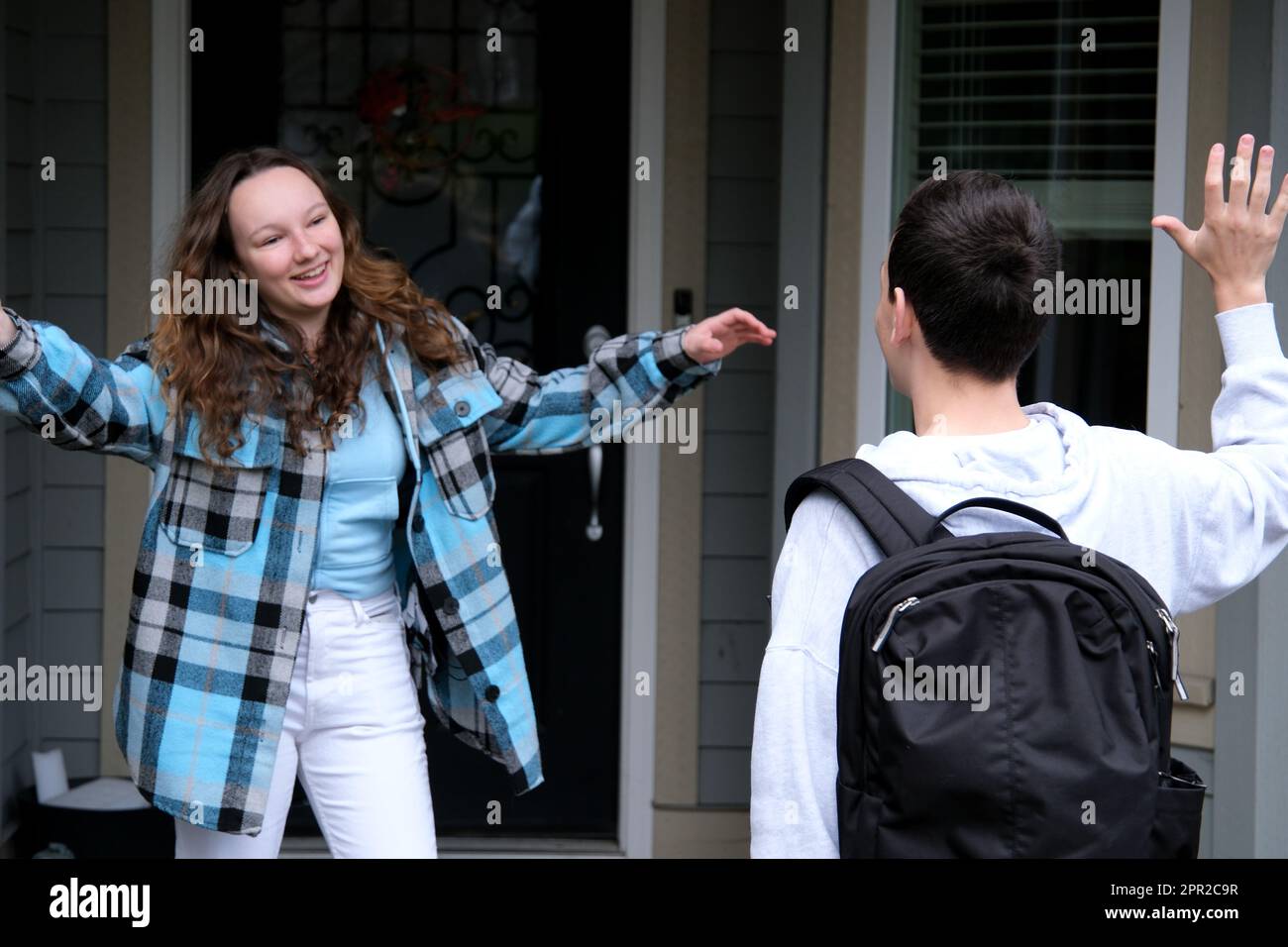 boy brought girl home teen are friends with briefcase back high school ...
