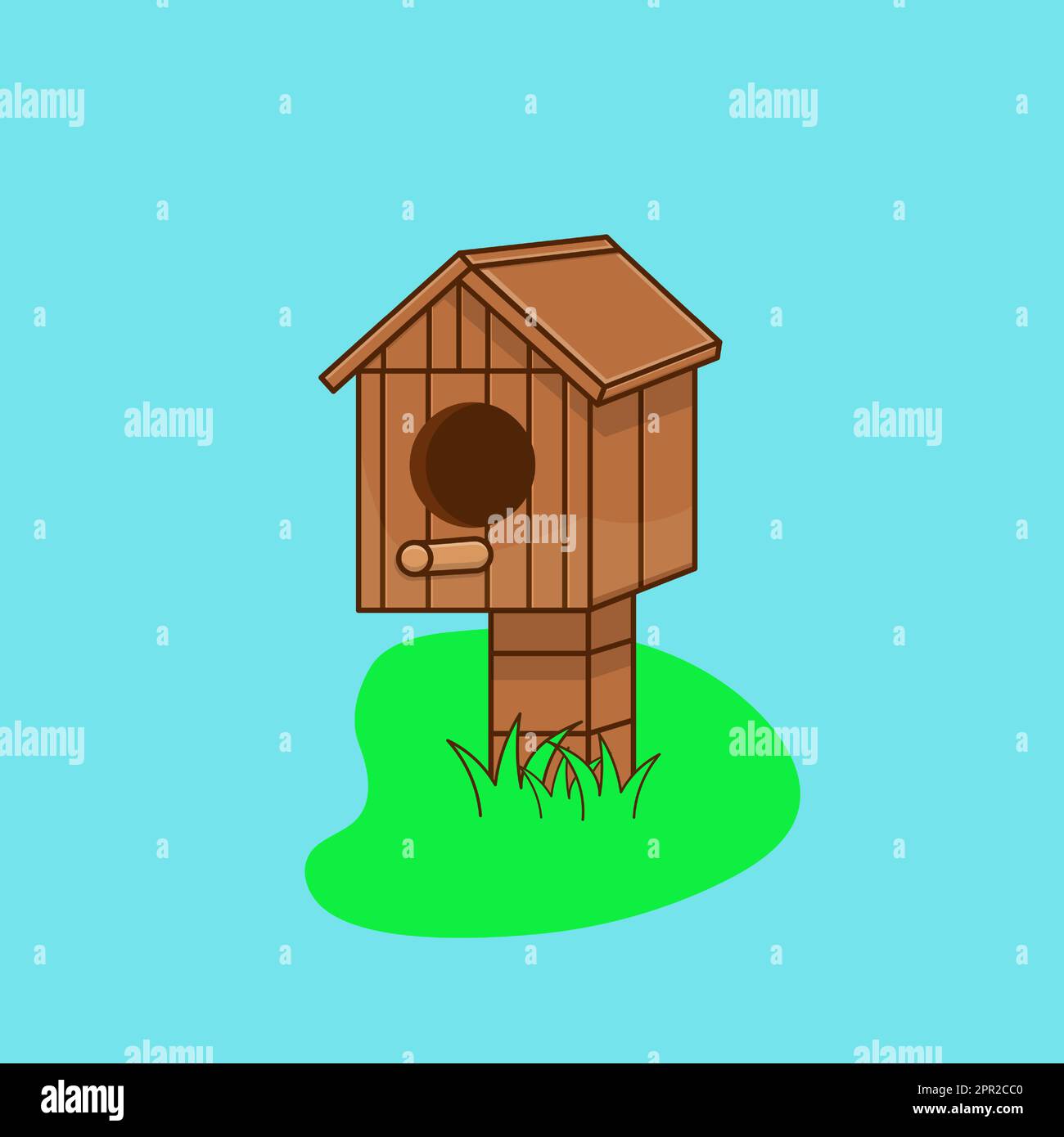 bird house vector illustration Stock Vector Image & Art - Alamy