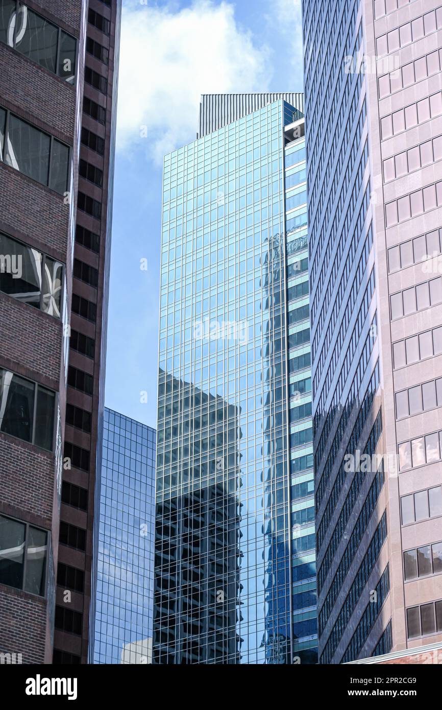 High rise residential buildings in downtown Calgary Stock Photo - Alamy