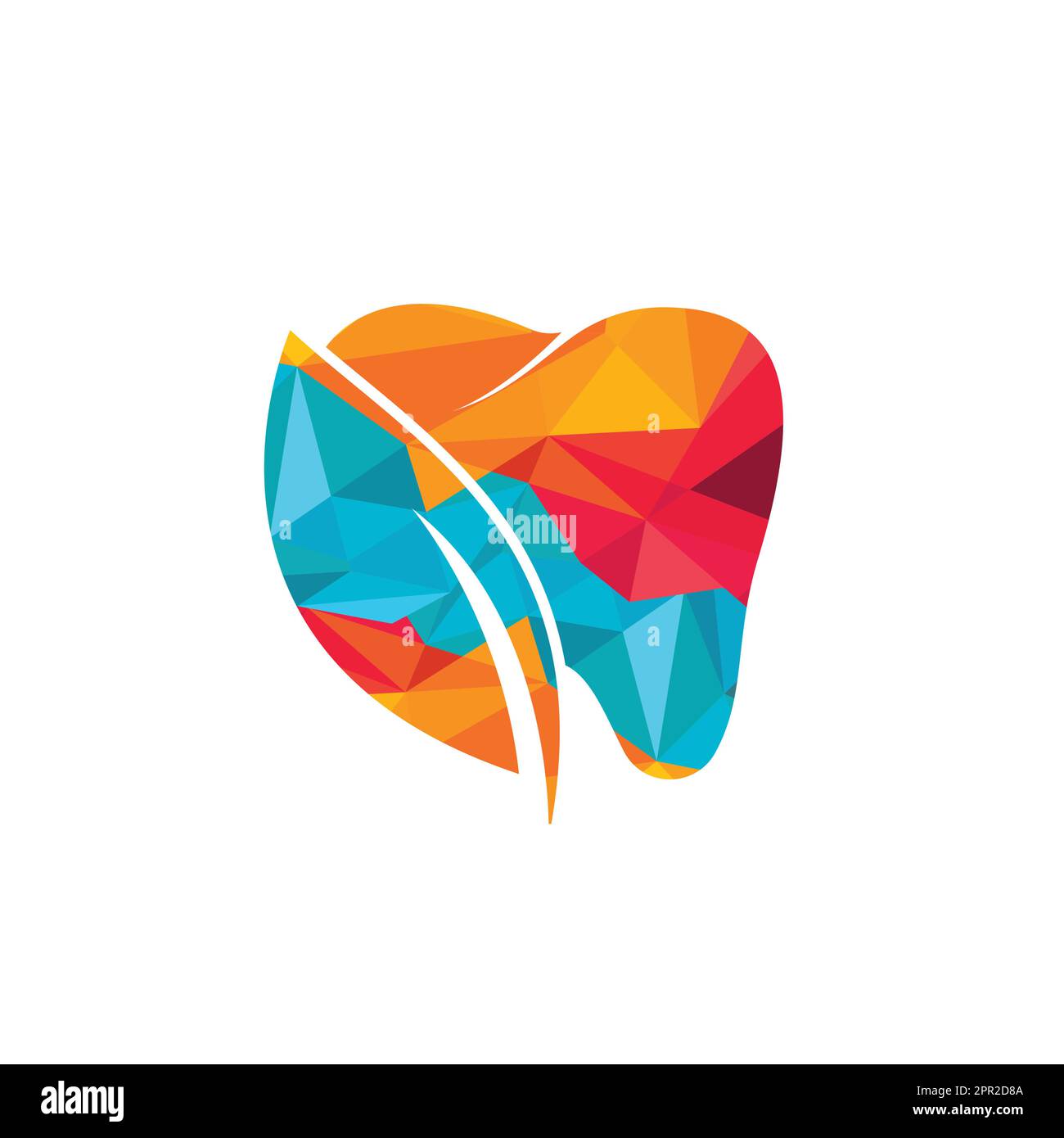 Nature Dental logo template design. Tooth and leaf icon logo Stock ...