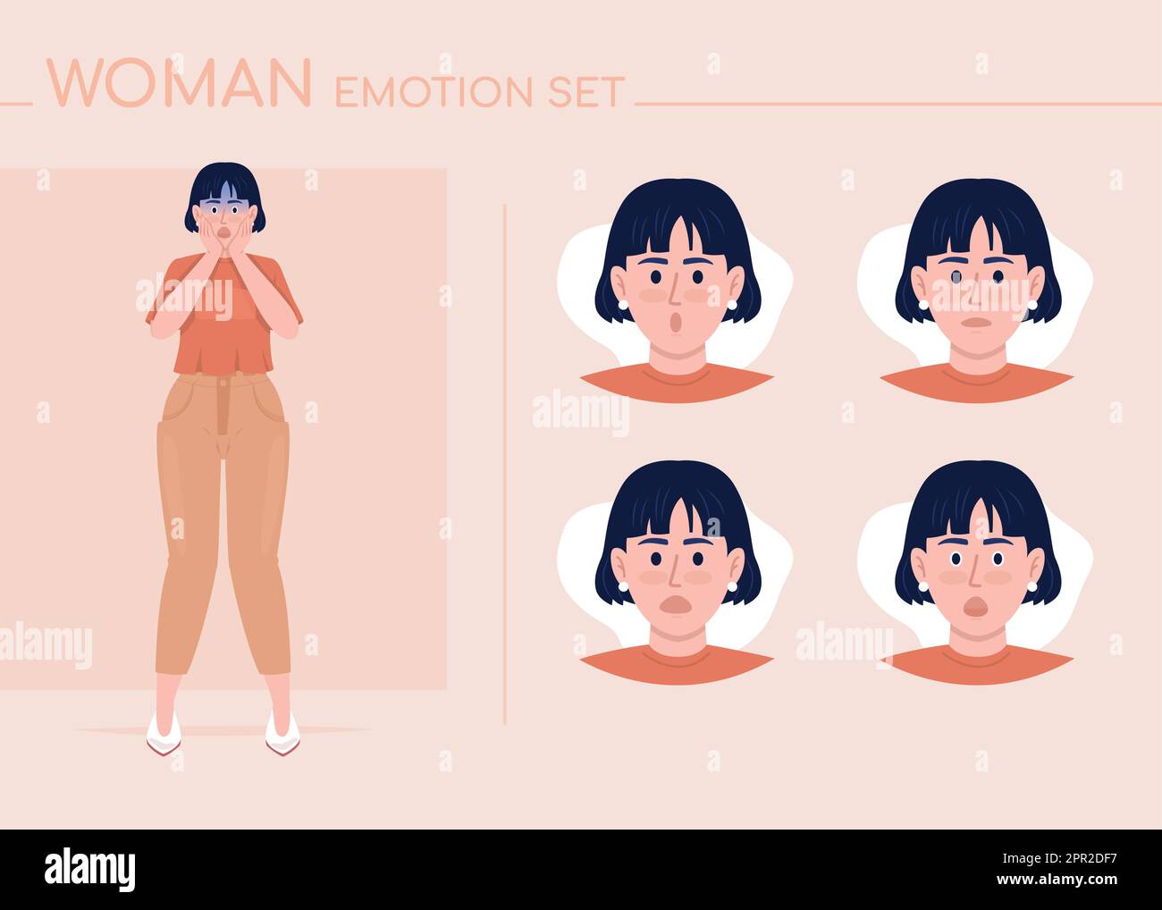 Scare face emoji hi-res stock photography and images - Alamy