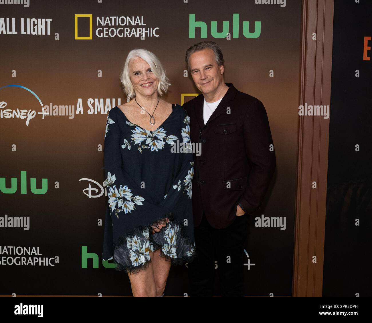 New York, USA. 25th Apr, 2023. Joan Rater and Tony Phelan arrive on the ...