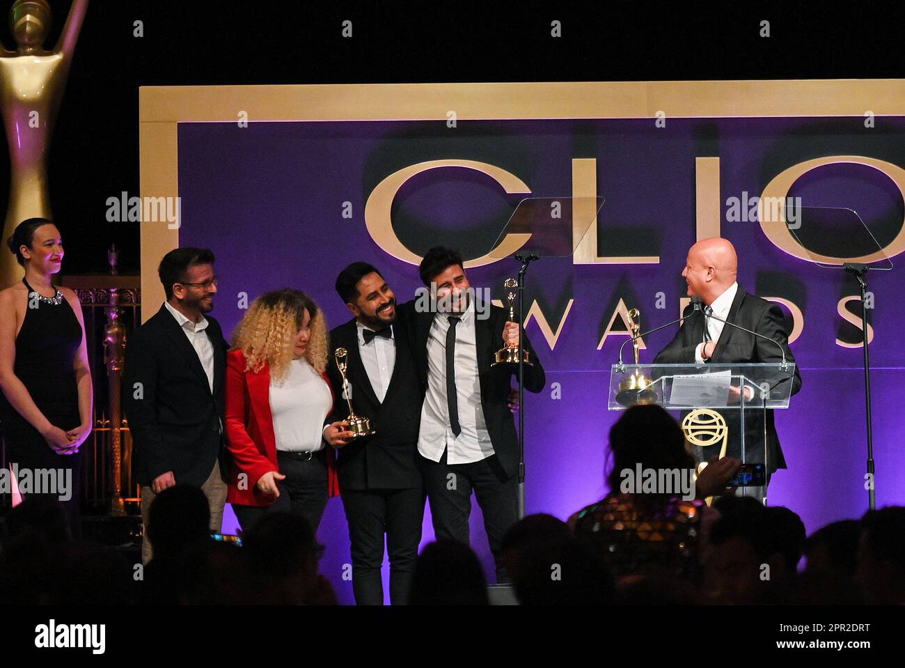 IMAGE DISTRIBUTED FOR 2023 CLIO AWARDS - Eduardo Ching and team at the ...