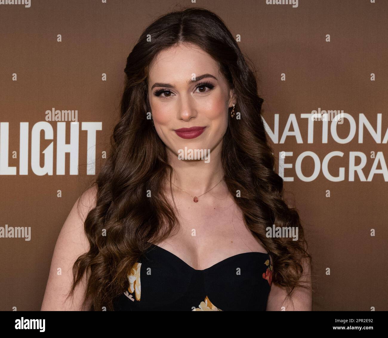 New York, USA. 25th Apr, 2023. Alyssa Jaffe arrives on the red carpet ...