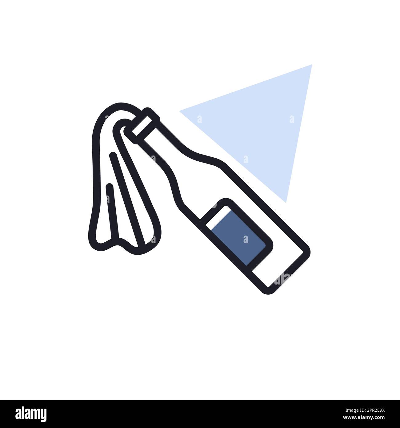 Molotov cocktail flat vector icon Stock Vector Image & Art - Alamy