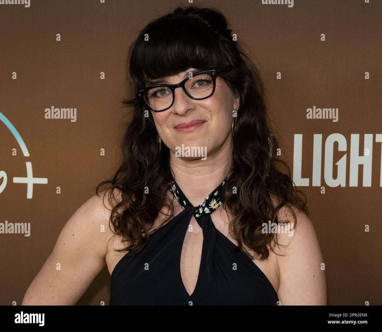 New York, USA. 25th Apr, 2023. Susanna Fogel arrives on the red carpet ...