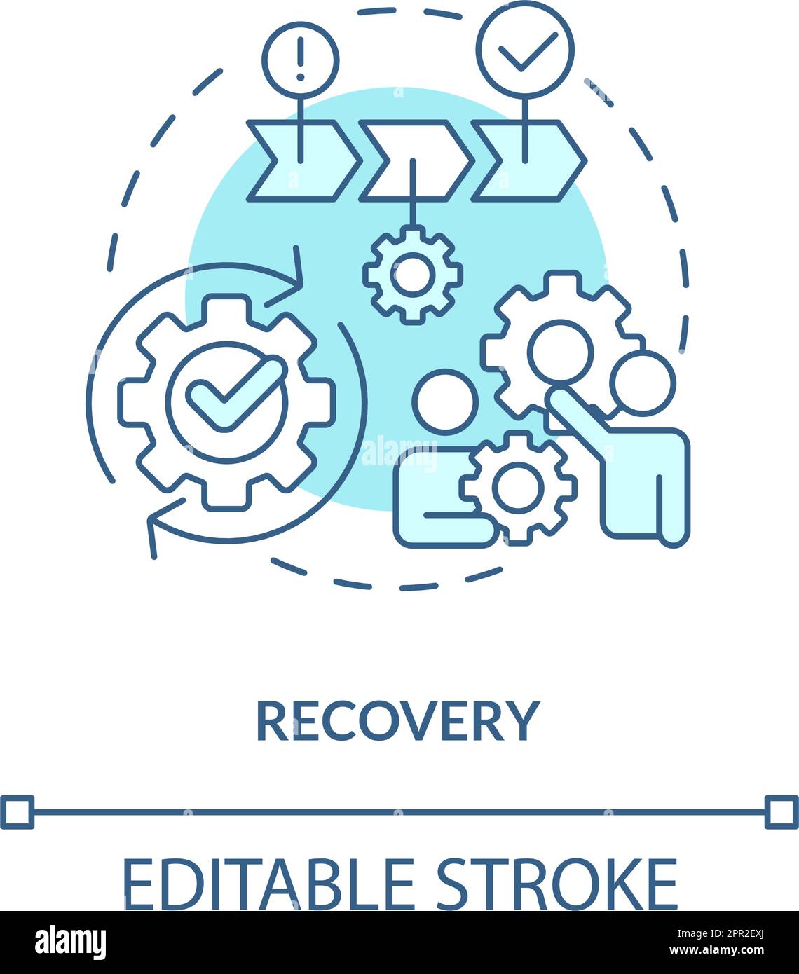 Progress of restoration Stock Vector Images - Alamy