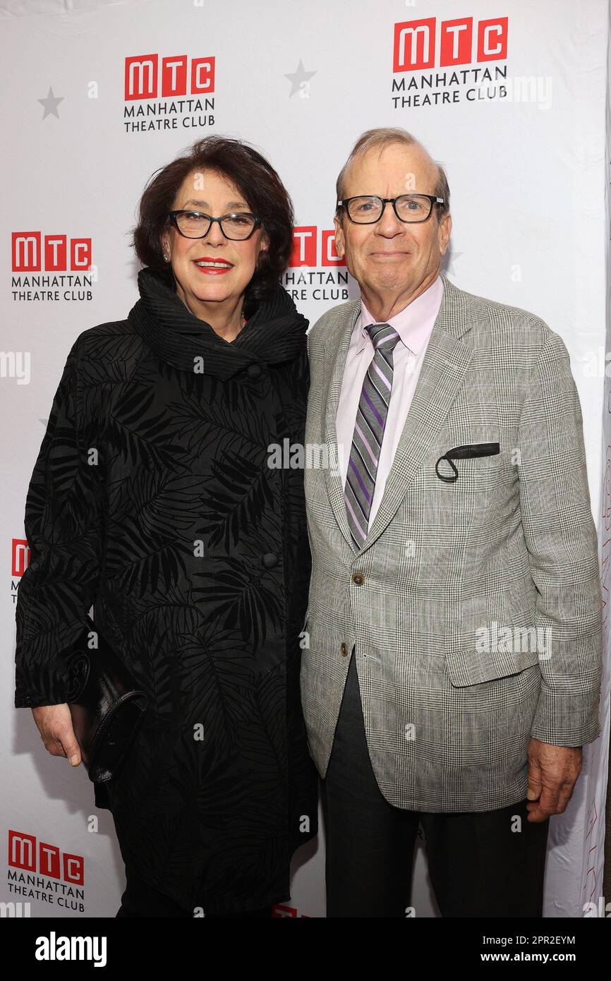 New York, NY, USA. 25th Apr, 2023. Lynne Meadow, Barry Grove in ...