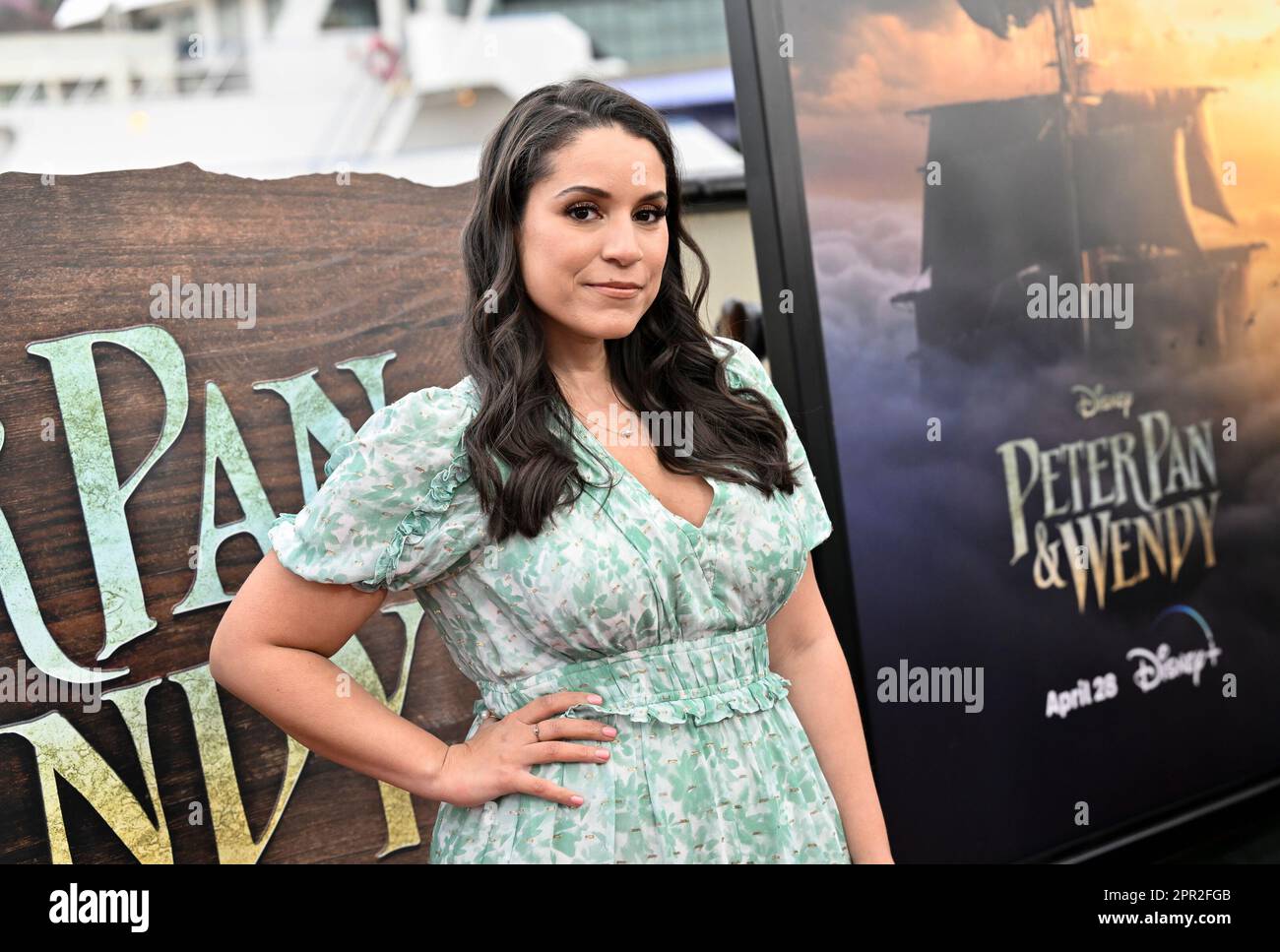 Gina Naomi Baez attends a special screening of Disney's "Peter Pan ...