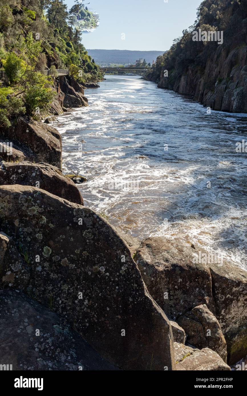 Cataract Gorge, Launceston, Tasmania, Australia Stock Photo - Alamy