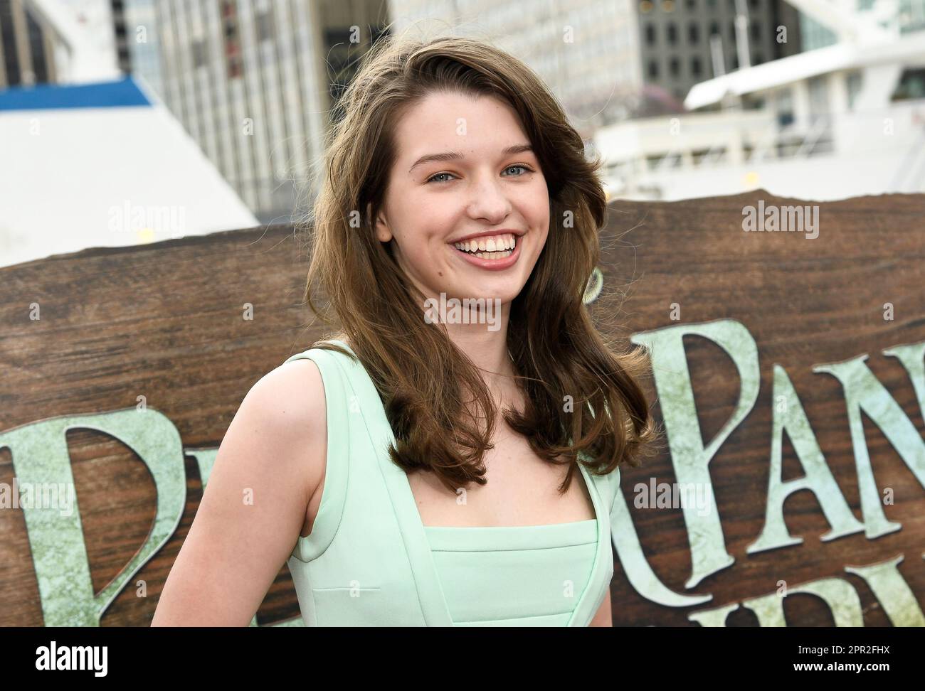 Actor Ever Anderson attends a special screening of Disney's "Peter Pan ...