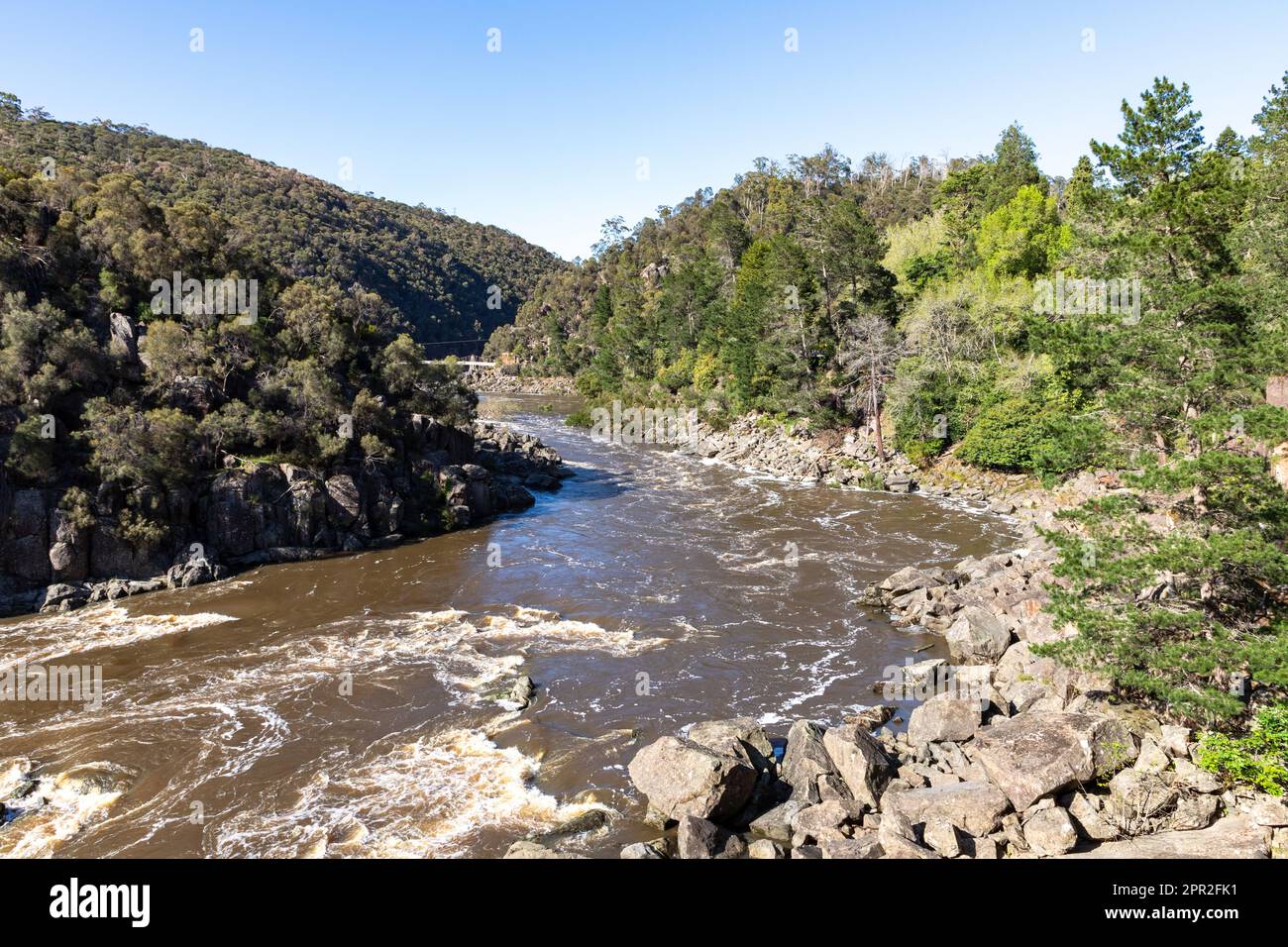 Cataract Gorge, Launceston, Tasmania, Australia Stock Photo - Alamy