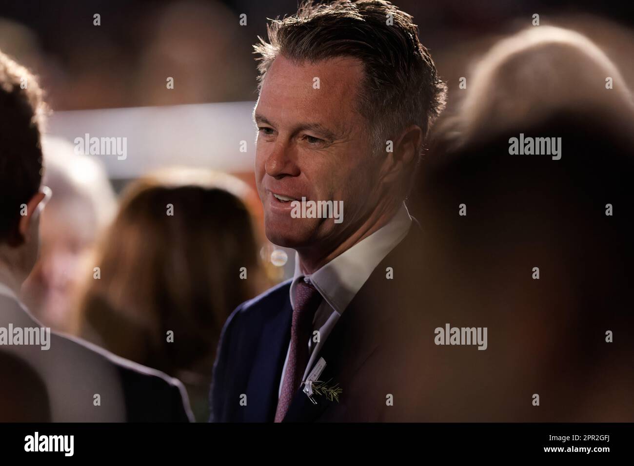 Sydney, Australia. 25th Apr, 2023. New South Wales Premier Chris Minns ...