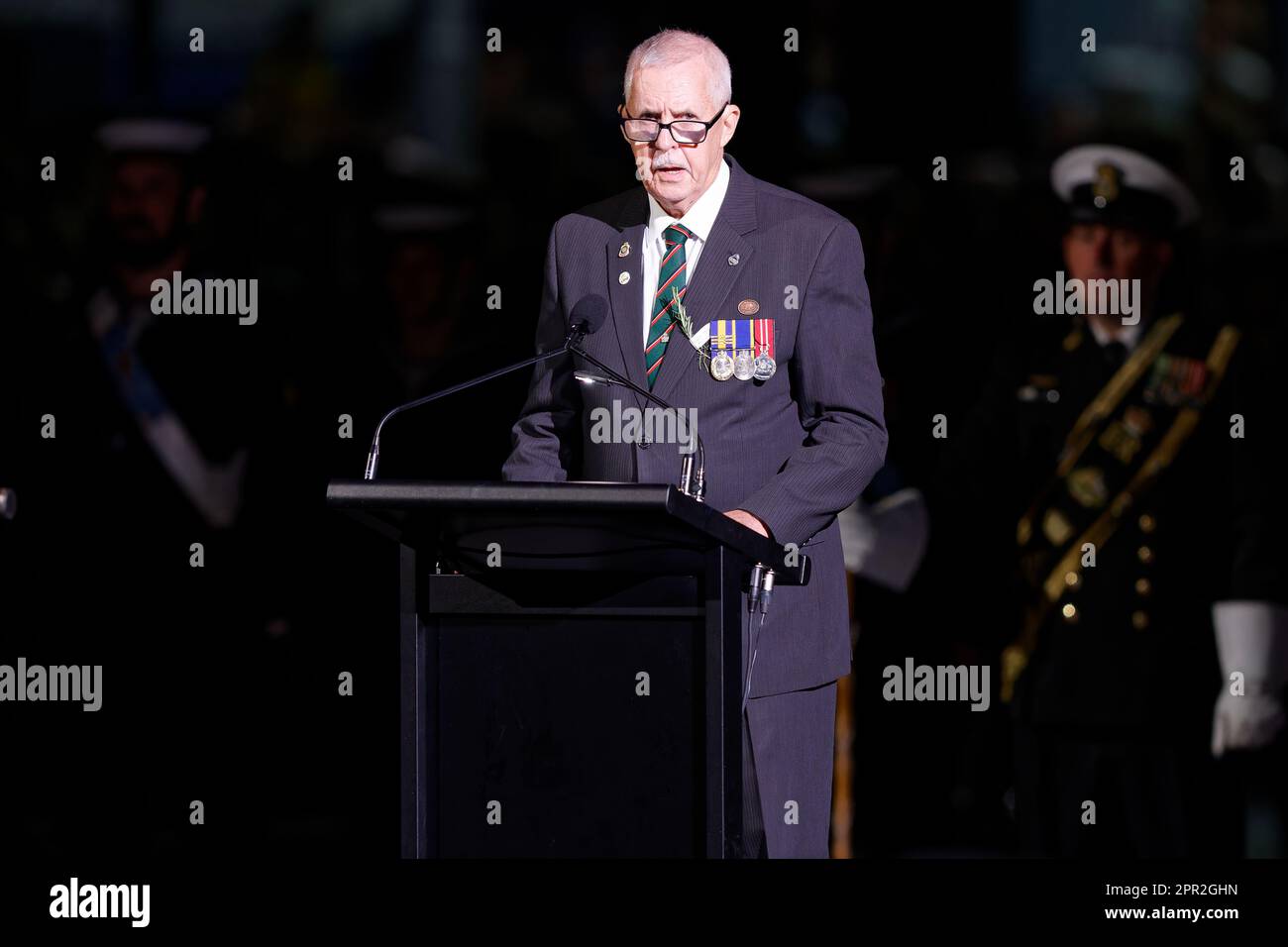 Sydney, Australia. 25th Apr, 2023. Lieutenant Colonel Jim Sinclair ...