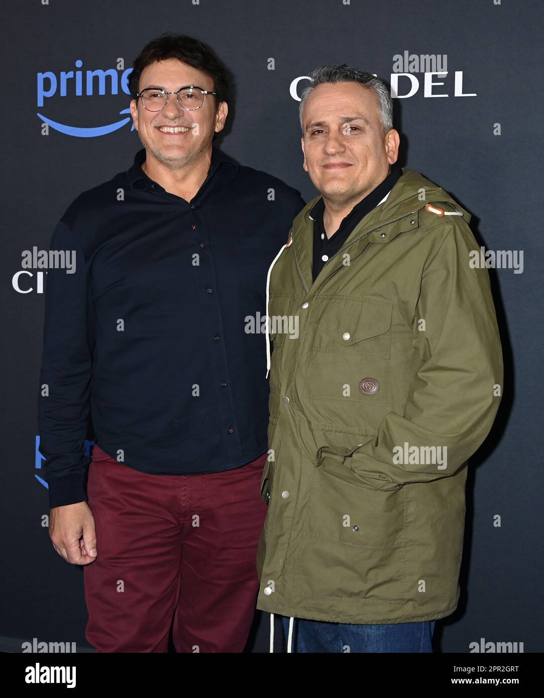 Culver City, USA. 25th Apr, 2023. Anthony Russo and Joe Russo arriving ...