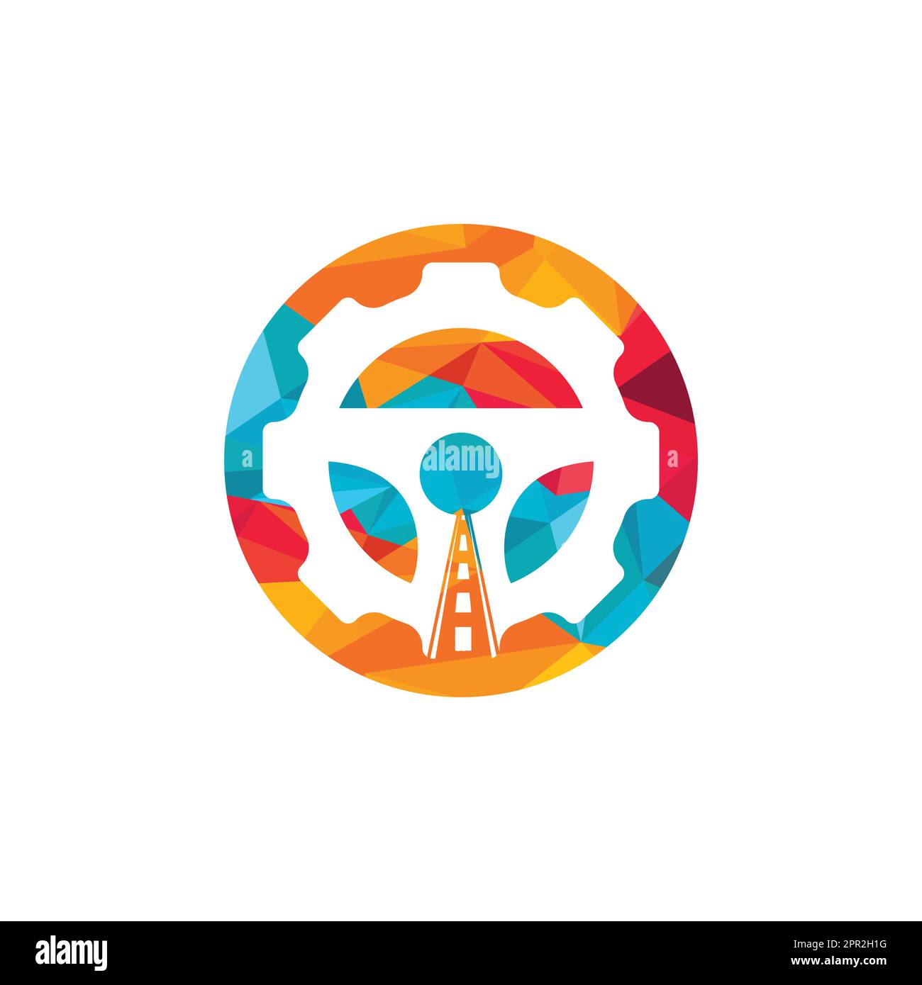 Gear drive vector logo design. Modern logo for automotive mechanic ...