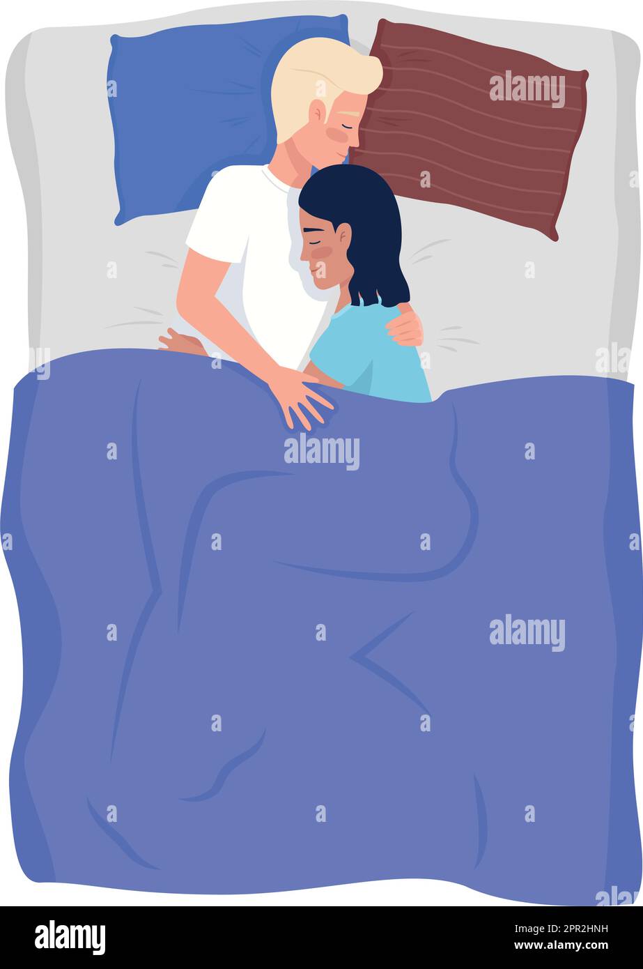 Indian Man Asleep Stock Vector Images Alamy
