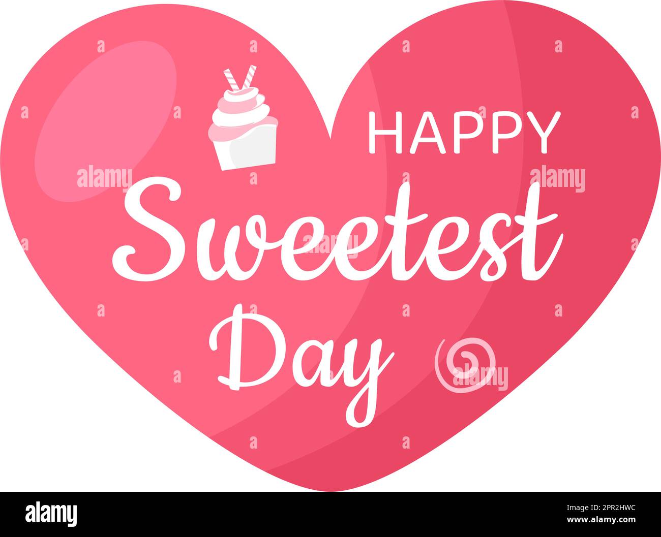 Happy Sweetest Day on 21 October Sweet Holiday Event Hand Drawn Cartoon ...