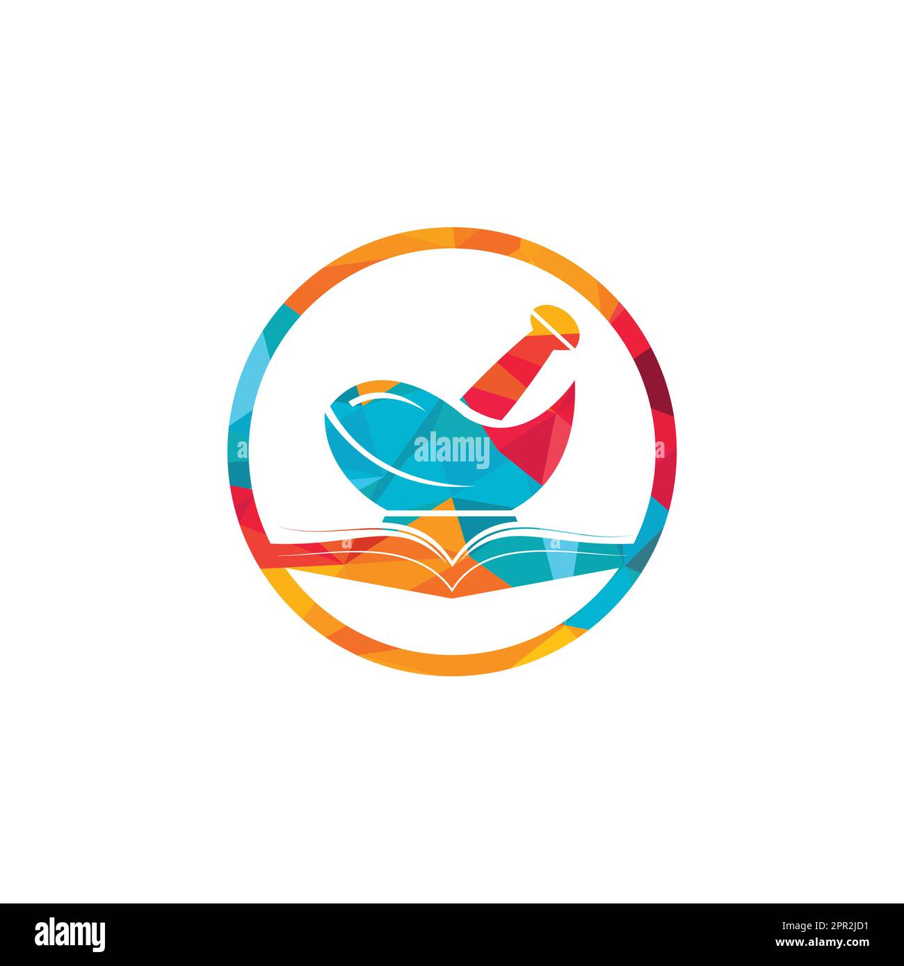 Pharmacy book vector logo design. Medical study logo design concept ...
