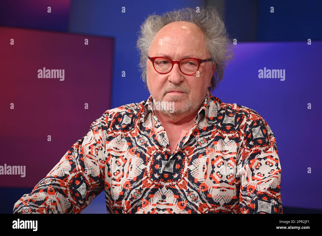 Cologne, Germany. 25th Apr, 2023. Cabaret artist Urban Priol as a guest ...