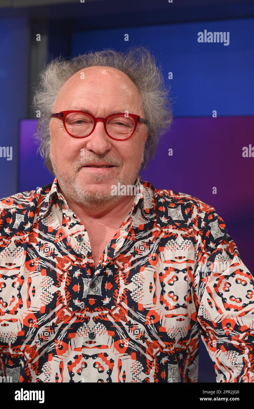 Cologne, Germany. 25th Apr, 2023. Cabaret artist Urban Priol as a guest ...