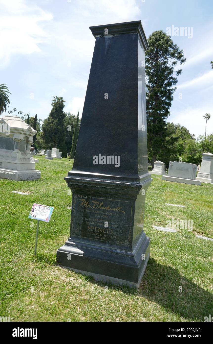 Los Angeles, California, USA 22nd April 2023 Fashion Critic Richard Selzer, aka Mr. Blackwell ...