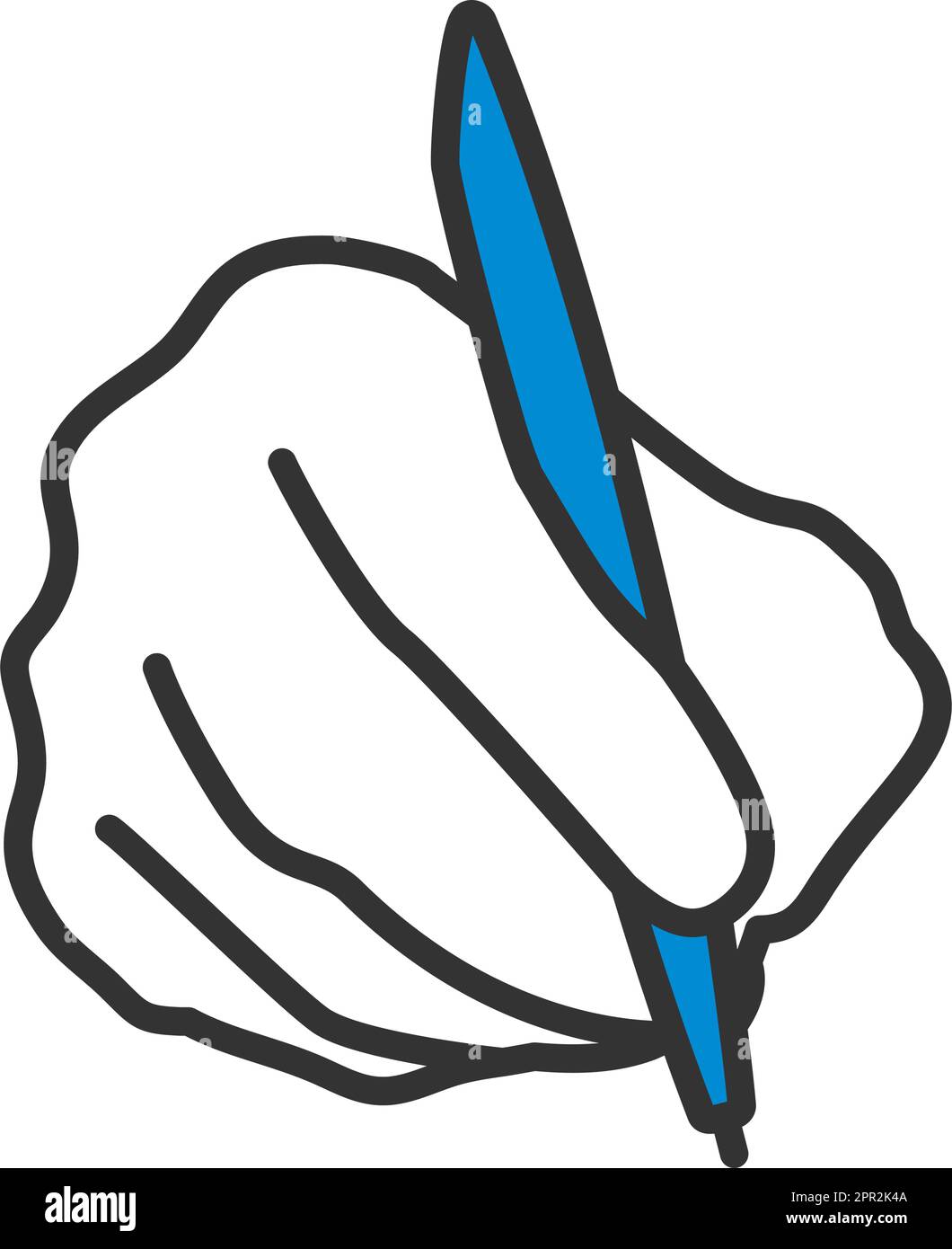 Signing Hand Icon Stock Vector Image & Art - Alamy