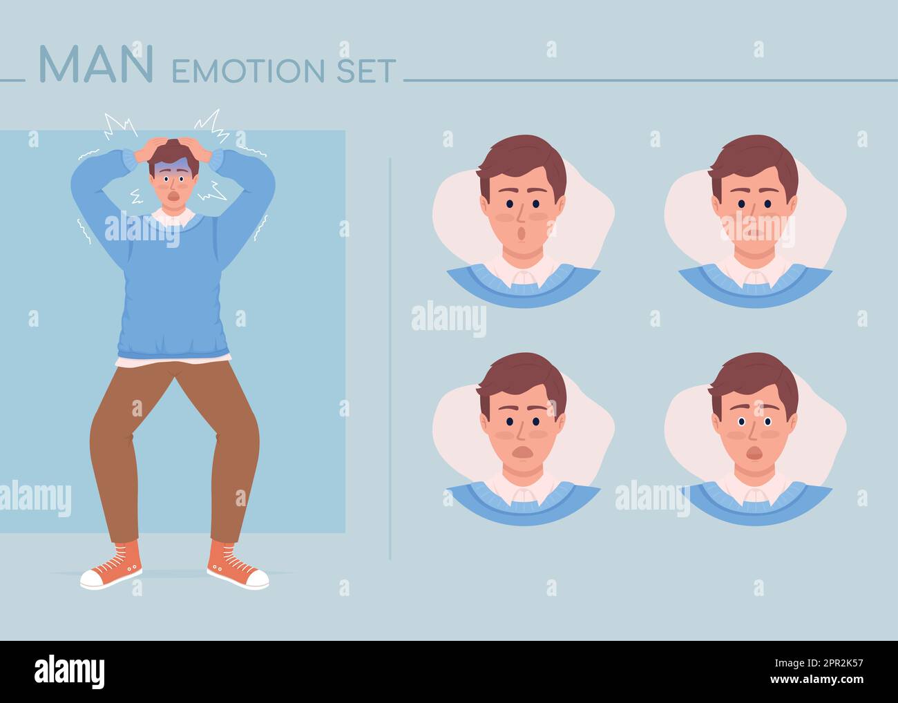 Scare face emoji hi-res stock photography and images - Alamy