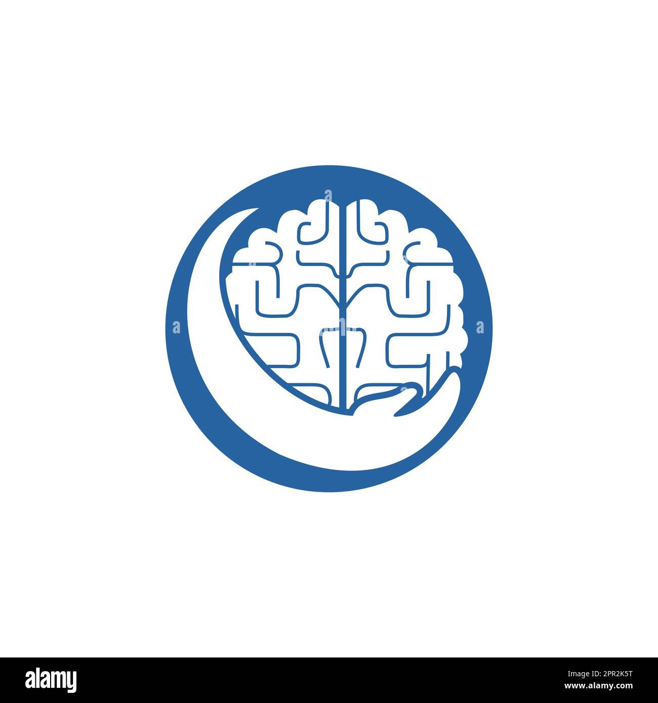 Brain care vector logo design. Smart care logo design concept Stock ...