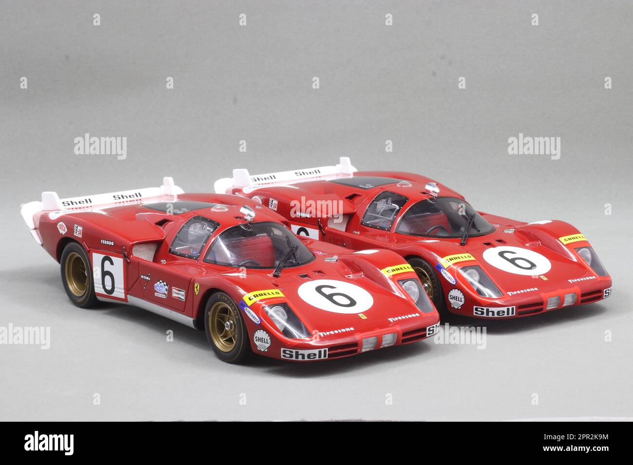a red race car with white numbers and a number on it and toy Stock ...