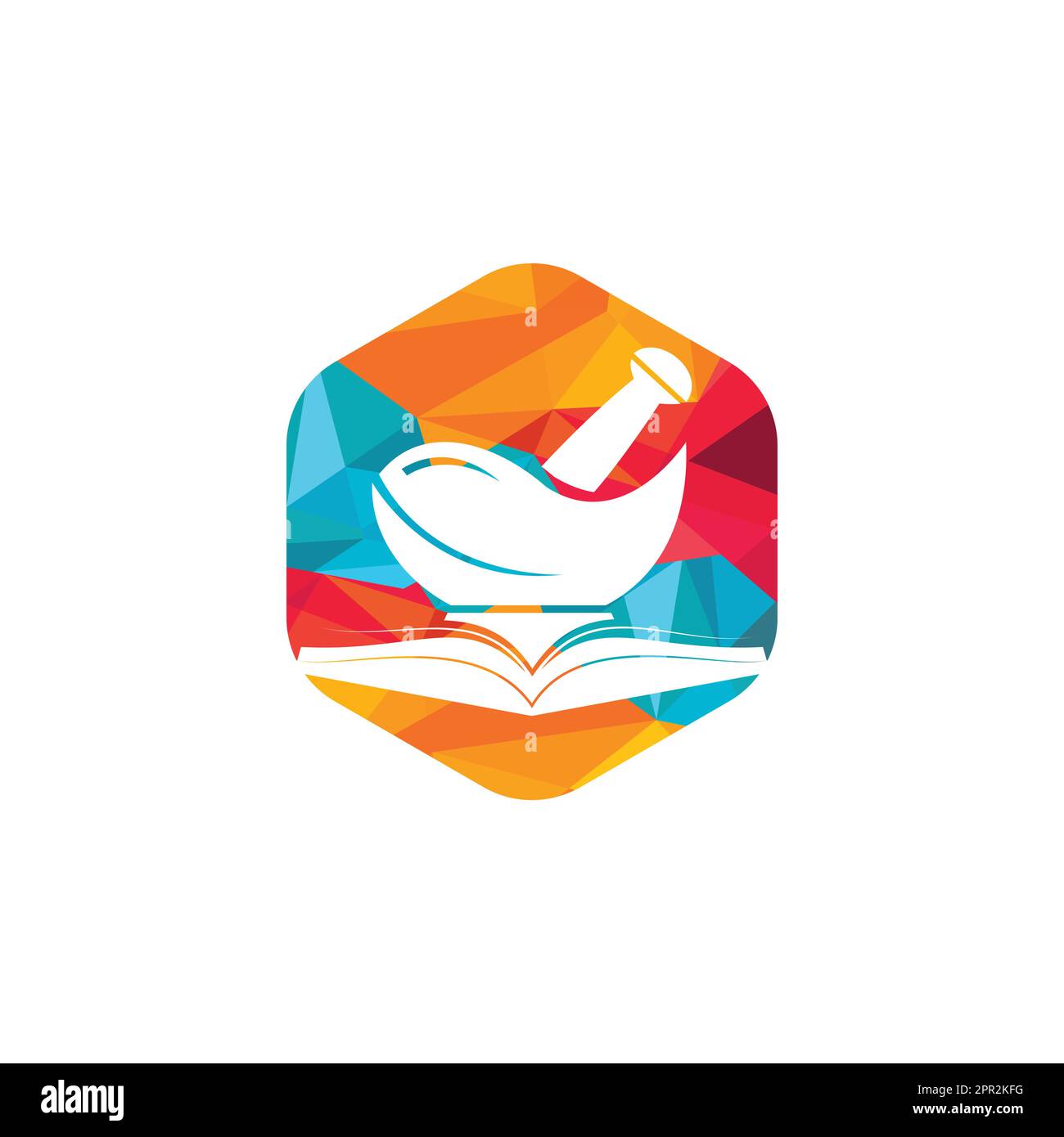 Pharmacy book vector logo design. Medical study logo design concept ...