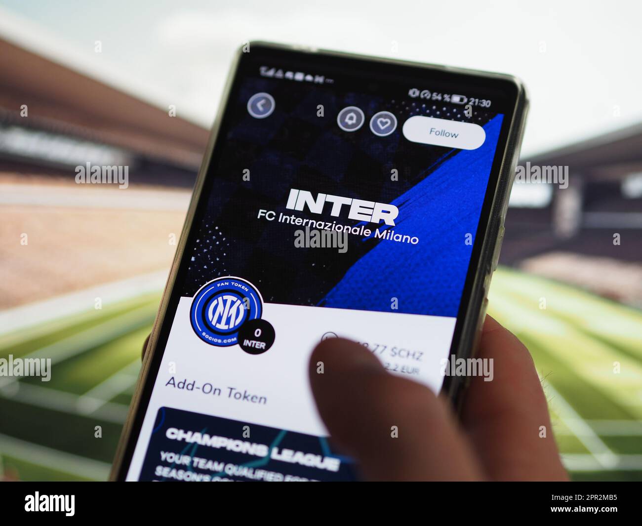 Inter token hi-res stock photography and images - Alamy