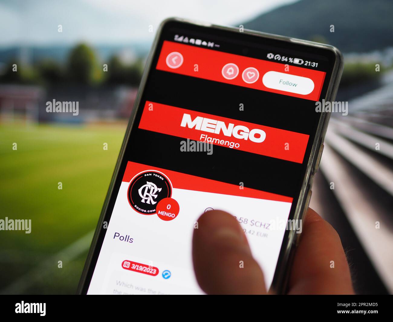 Rio de janeiro flamengo token hi-res stock photography and images - Alamy