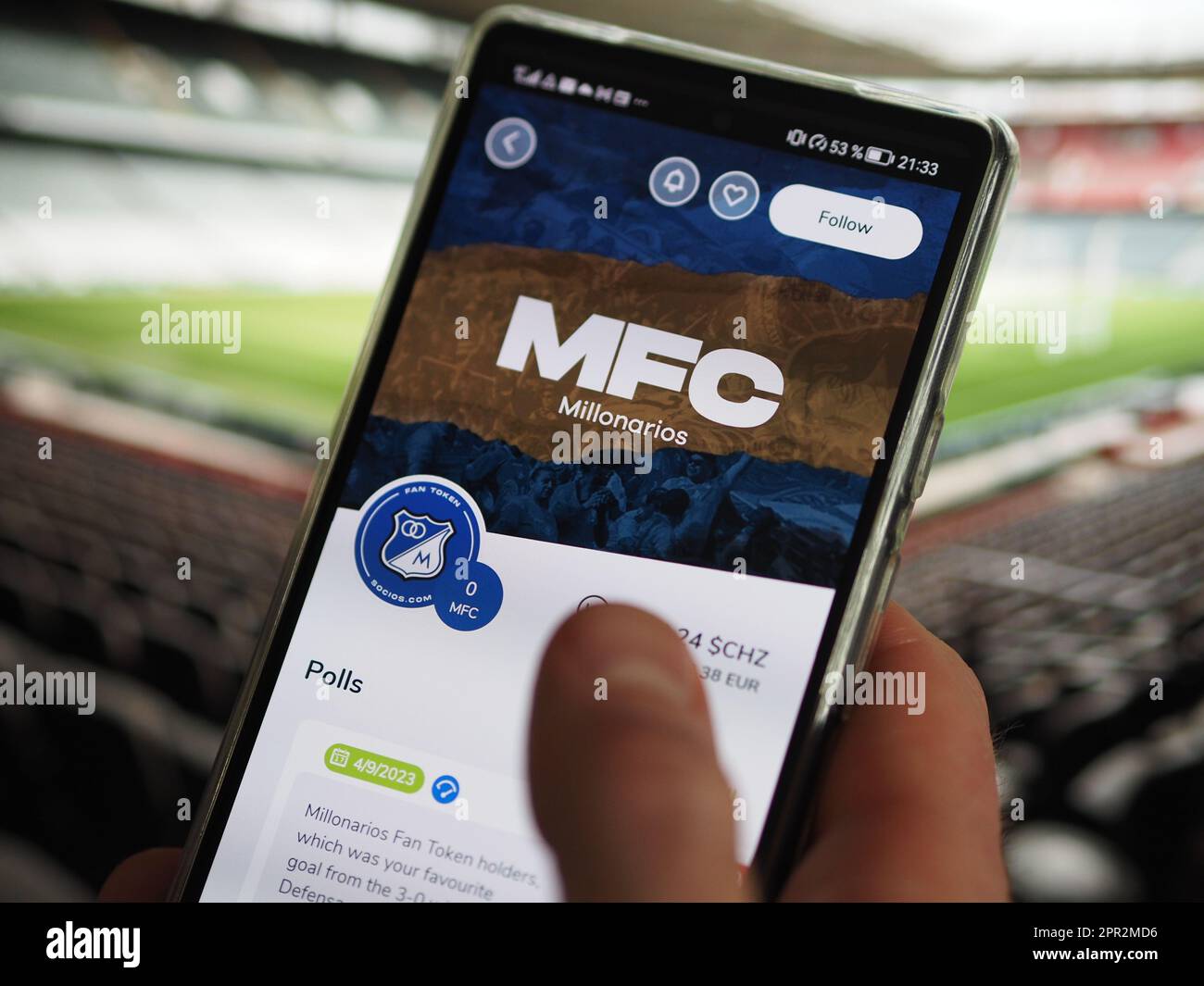 Token millonarios futbol club hi-res stock photography and images - Alamy