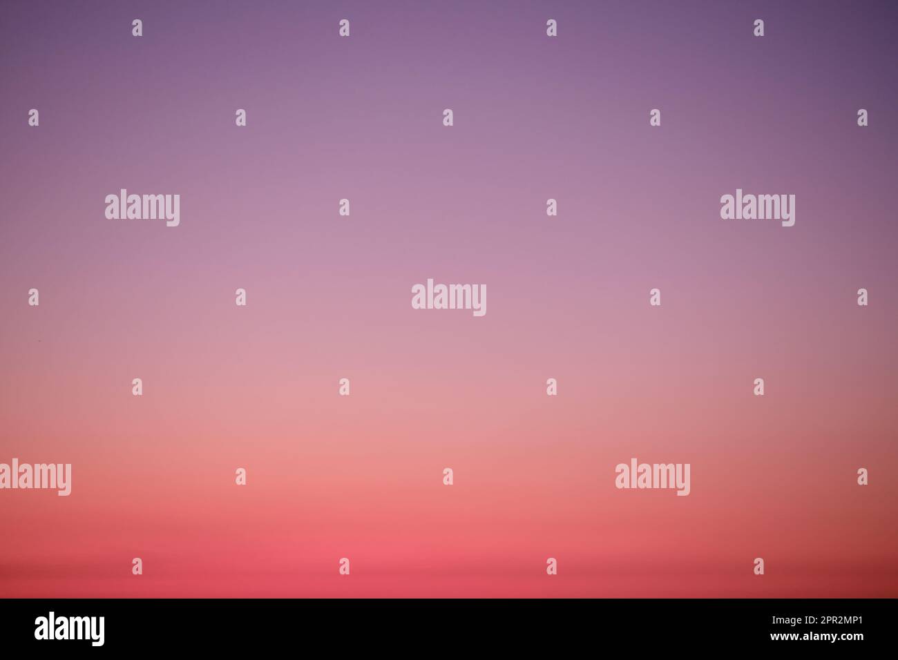 Sunset sky gradient from red to purple, copy space. Clear sunset sky ...