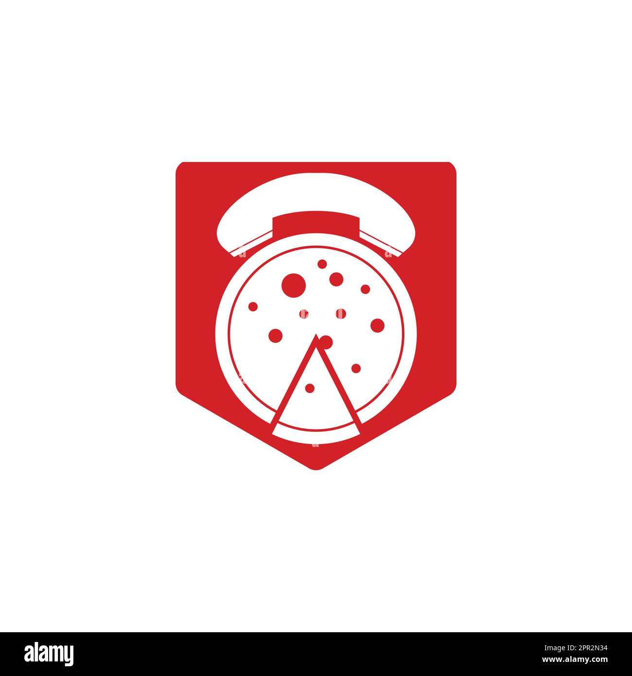 Pizza hot line fast delivery logo design. Pizza delivery logo template ...