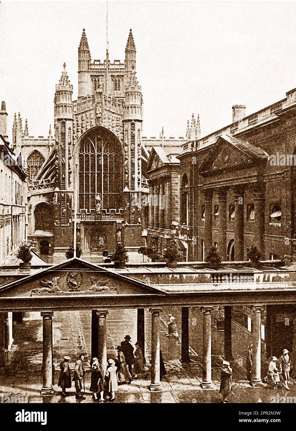 The Pump Room, Bath, early 1900s Stock Photo - Alamy